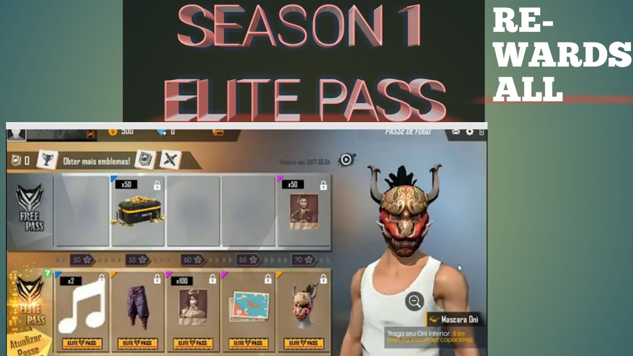 1 ELITE pass all REWARDS - YouTube