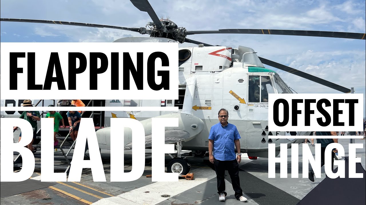 Blade Flap Equation with Hinge Offset, Helicopter Dynamics Lecture 17 ...