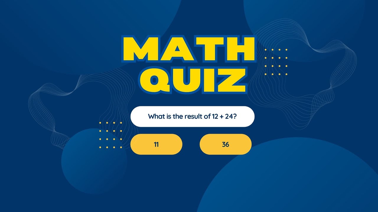 Math Quiz: Test Your Knowledge | Level Medium | 40 Riddles - YouTube