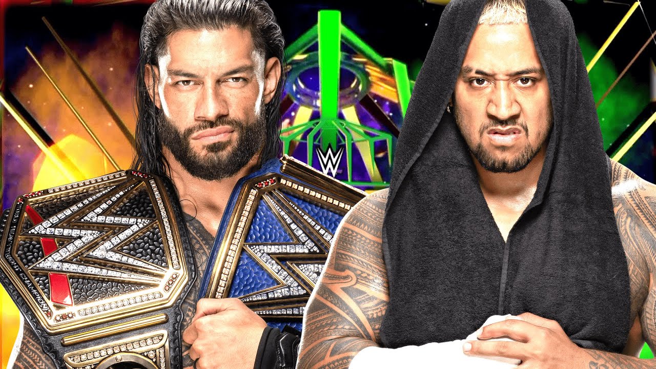 WWE 2K22 Solo Sikoa vs Roman Reigns - YouTube