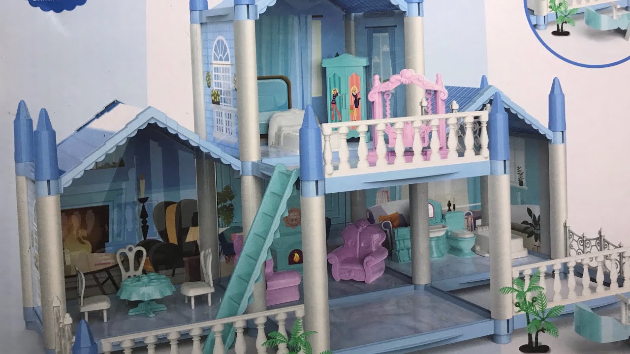 Build Amazing Pink Piggy House with Underground Pool for Three Little ...