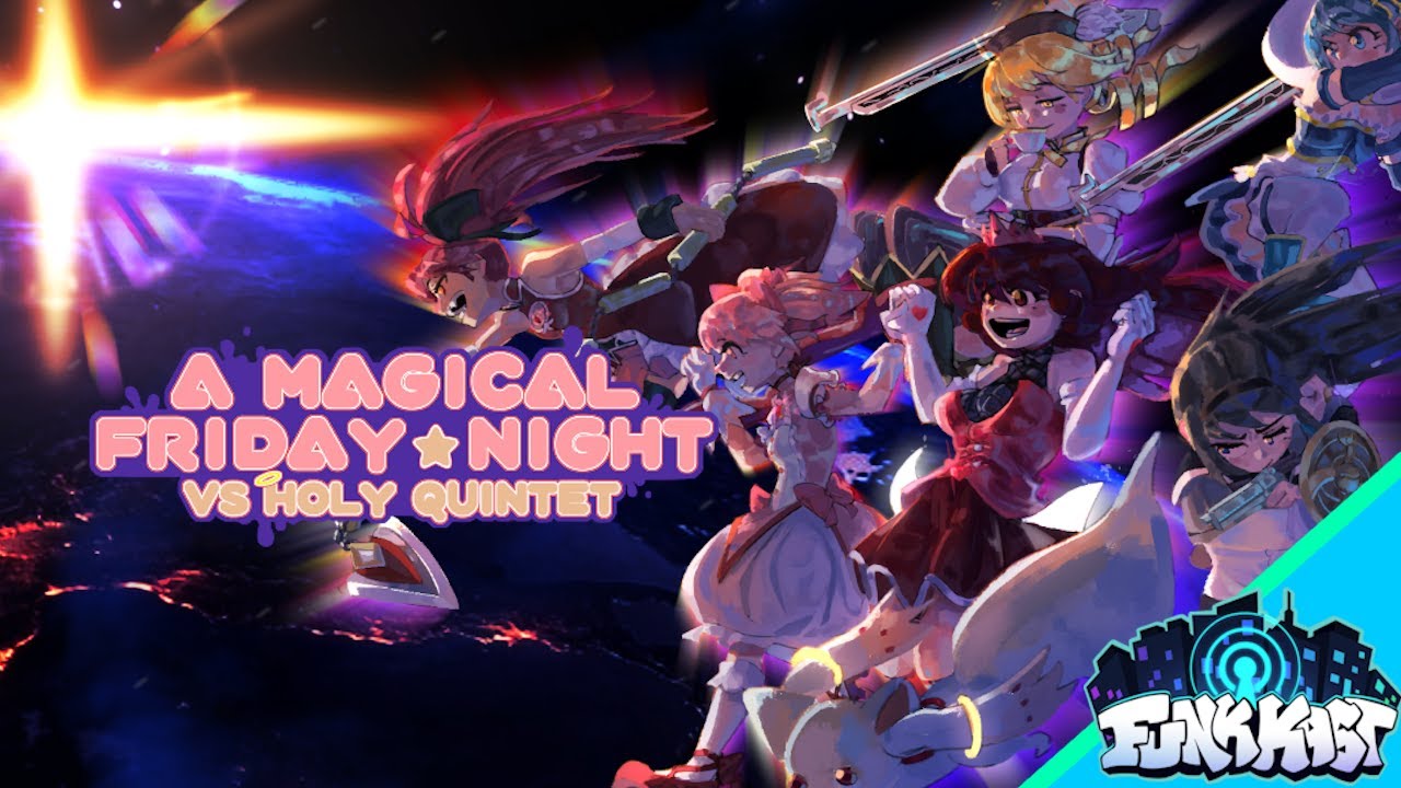 A Magical Friday Night: VS Holy Quintet (Funk Kast Demo) (FNF Madoka ...