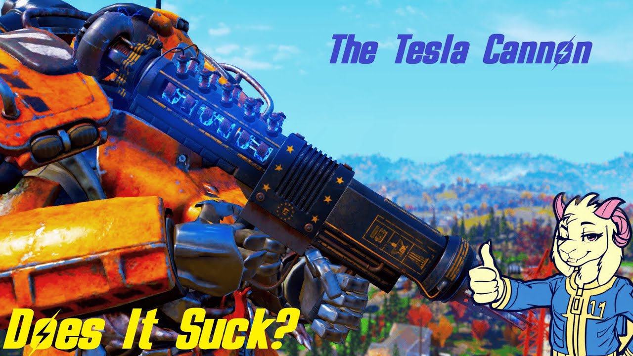 The Tesla Cannon - Does It Suck? - Fallout 76 Weapon Guides - YouTube