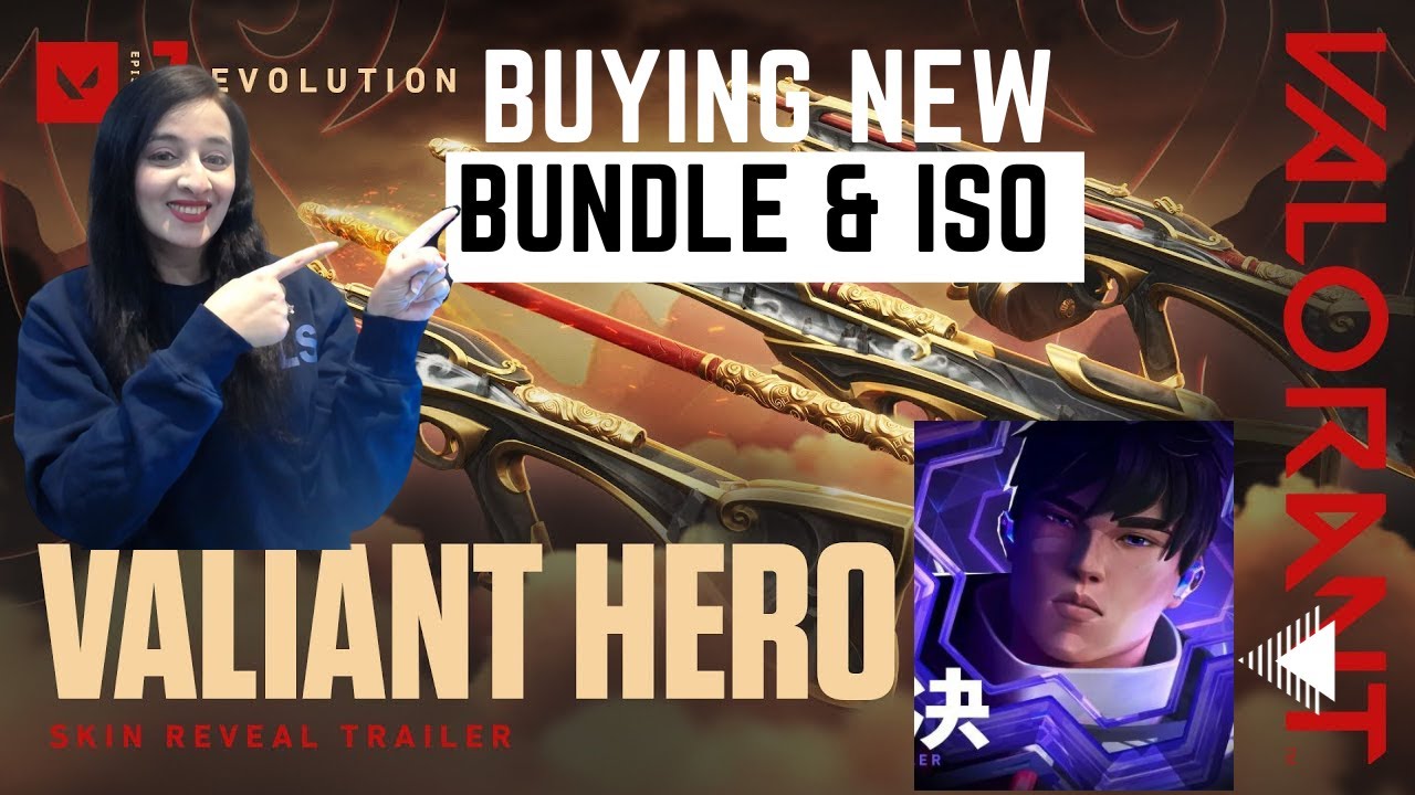 Buying Valiant Hero Bundle and Iso Agent #valorant - YouTube