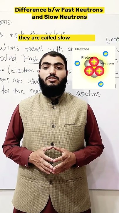 Slow neutrons and Fast neutrons | Class 9th | Chemistry #youtube #shorts #ytshorts - YouTube
