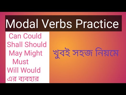 Modal verbs exercise II Can Could Shall Should May Might Must Will ...