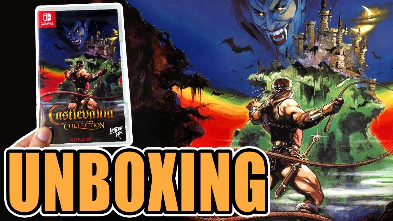 Castlevania Anniversary Collection (Switch) Unboxing - YouTube