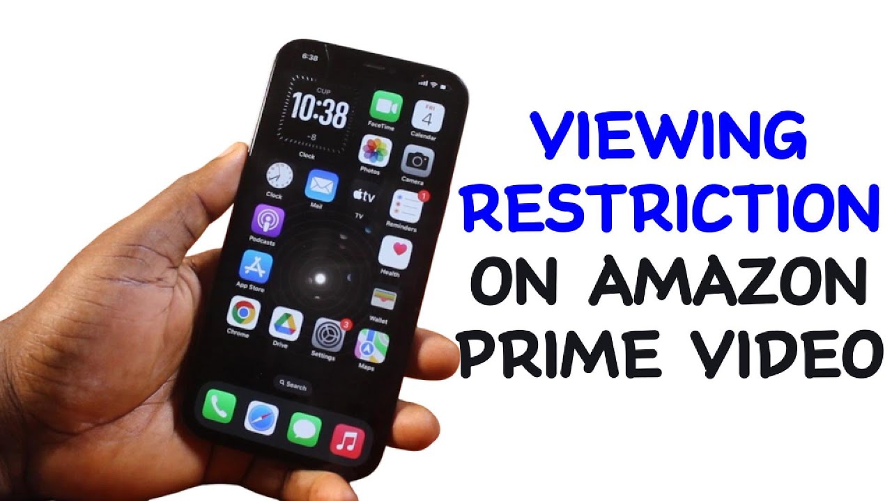How to Turn on Viewing Restrictions in Amazon Prime Video - YouTube