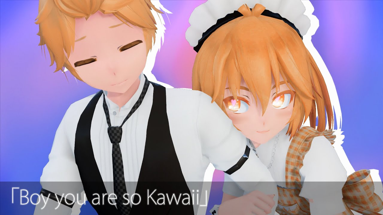 【Ray |MMD】★TDA Maids★ Boy you are so Kawaii【4k |60fps ~♡】|Shisha MMD ...