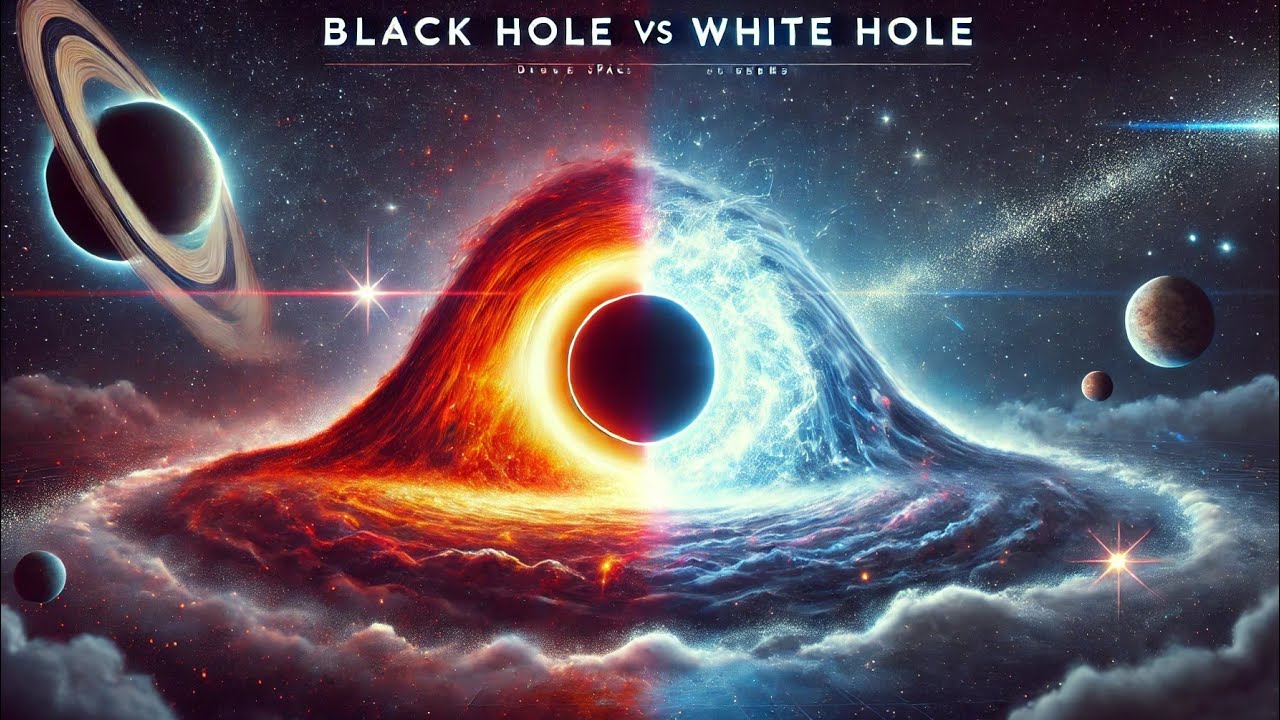 What Happens When a Black Hole Meets a White Hole? - YouTube