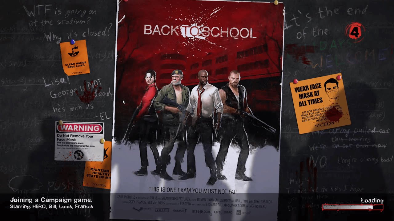 Back To School Map 1 / 2 - Left 4 Dead 2 - YouTube