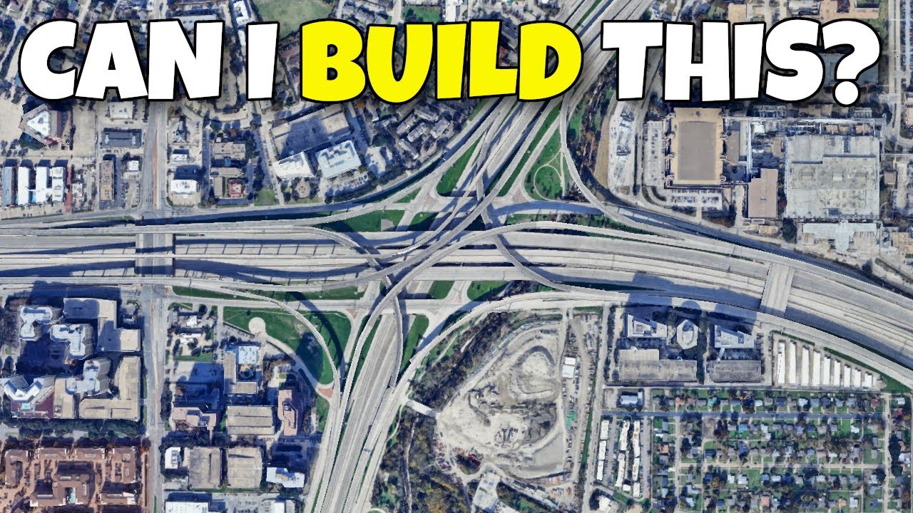 Civil Engineering the Dallas High Five Interchange in Cities Skylines ...