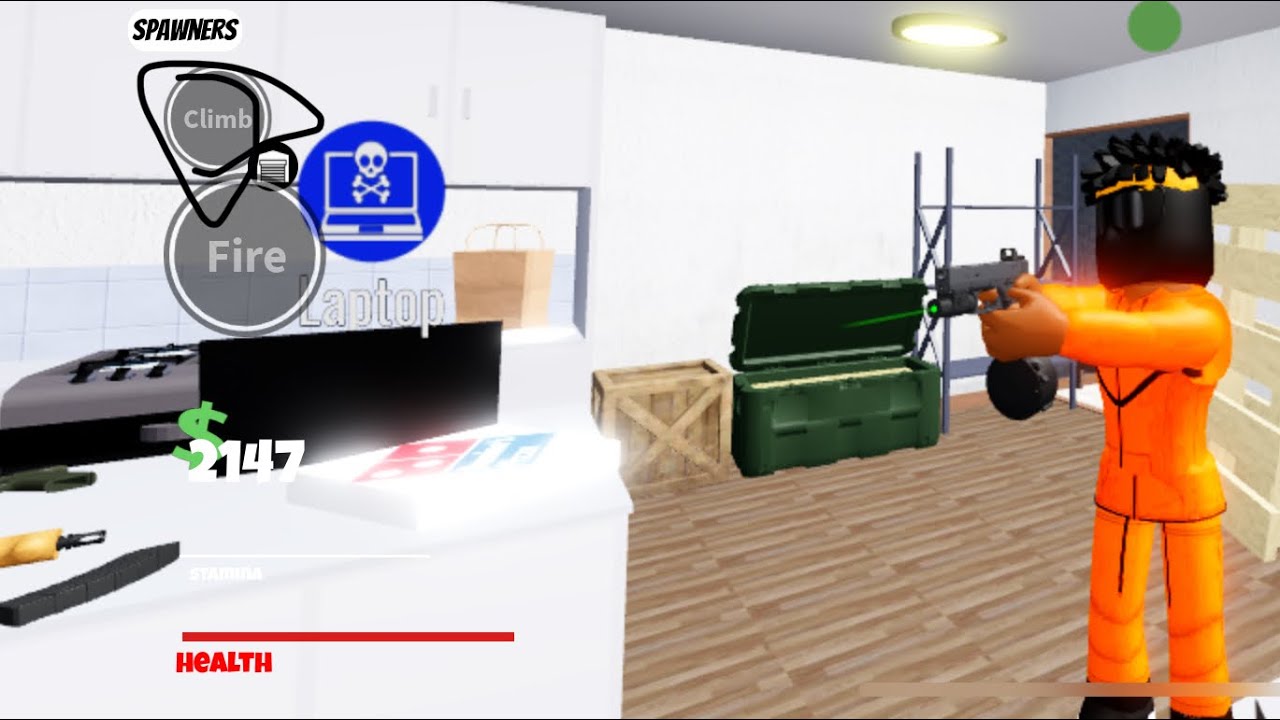 Roblox street shootout(climb button??) - YouTube