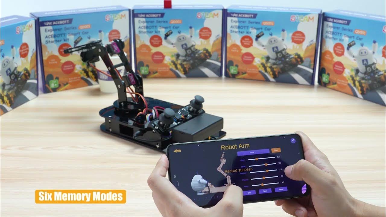 Introducing The Acebott QD022 4 DOF Robot Arm Kit - Your Ultimate ...