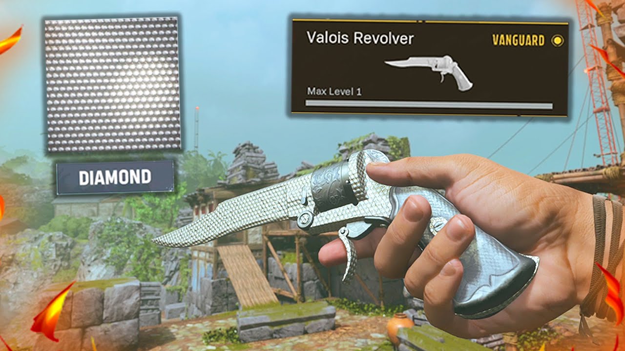 I unlocked the DIAMOND VALOIS KNIFE REVOLVER 🫠 - YouTube