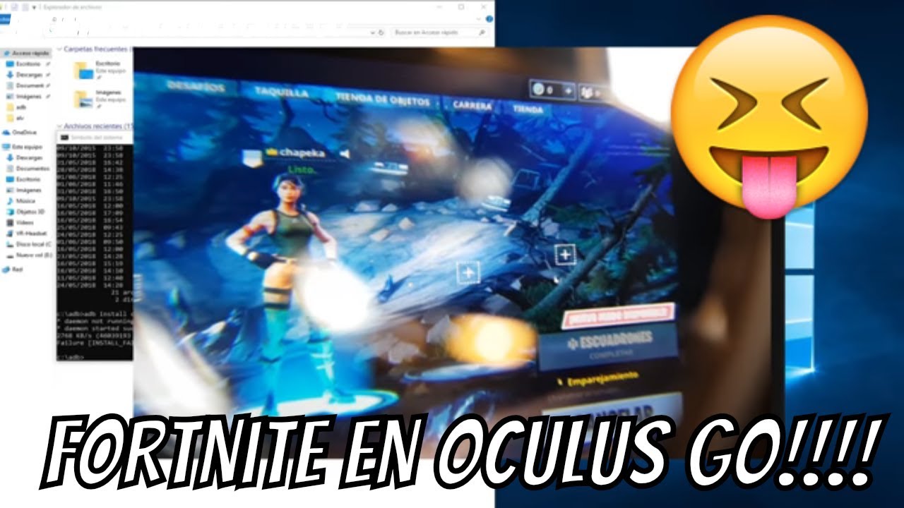 Oculus Go Con Steam, Fortnite Y Team Fortrest 2 En Realidad Virtual ...