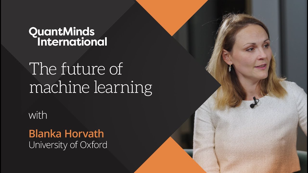 Machine learning and the shift in quant finance - YouTube