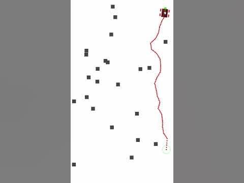 Autonomous Car simulated with Python #python #selfdriving #pathplanning - YouTube