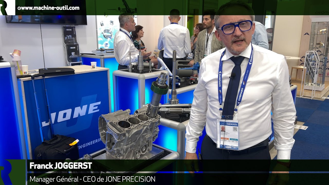 Outil de rodage pour utilisation sur un centre d'usinage - Diahon - YouTube