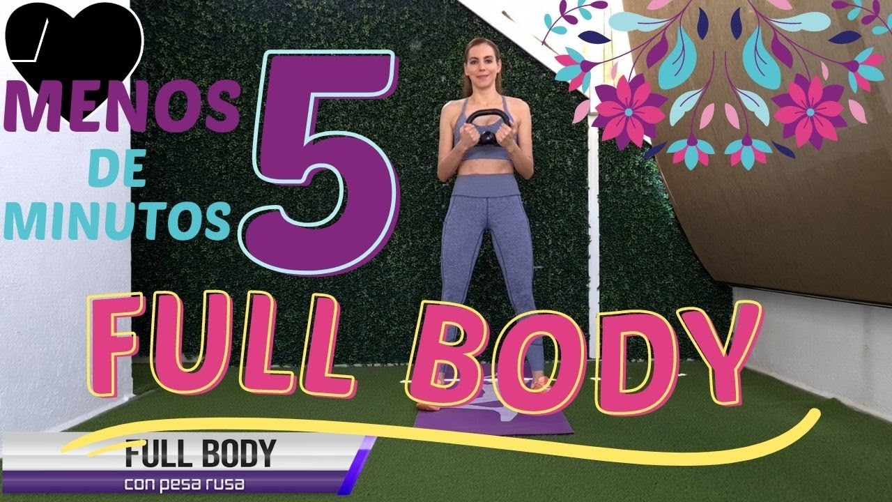 FULL BODY EN MENOS DE 5MIN. - YouTube