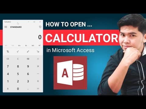 How to Open Window's Calculator in Microsoft Access. - YouTube