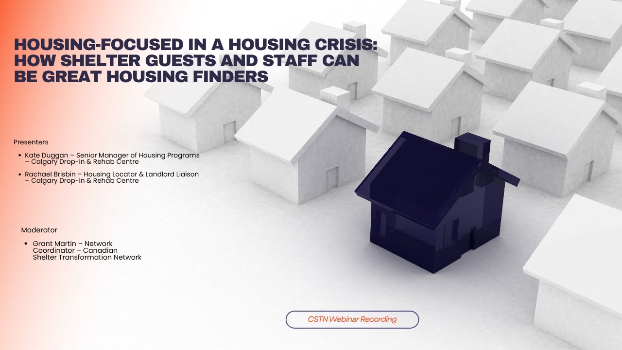 Housing-Focused in a Housing Crisis: How Shelter Guests and Staff Can ...