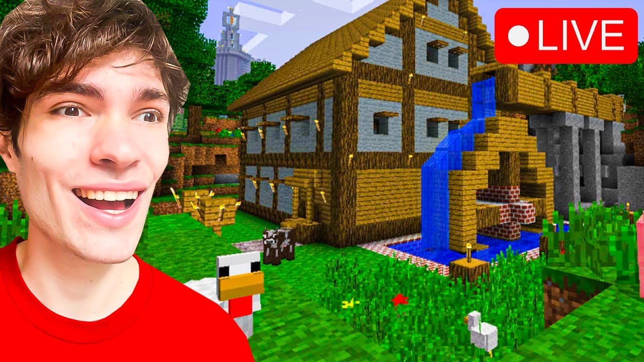 RAYTON est de RETOUR sur MINECRAFT 🔥 (Live) - YouTube