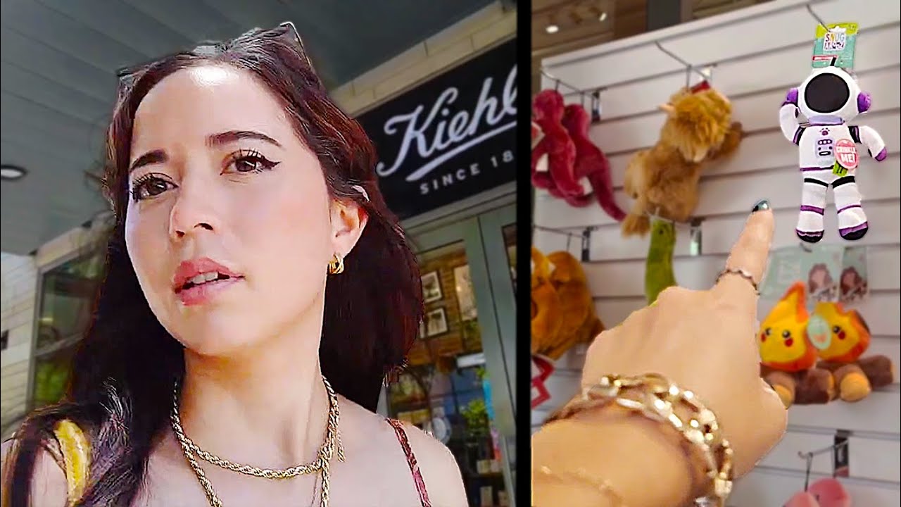 Maya does a little shopping to CONQUER her fears - YouTube