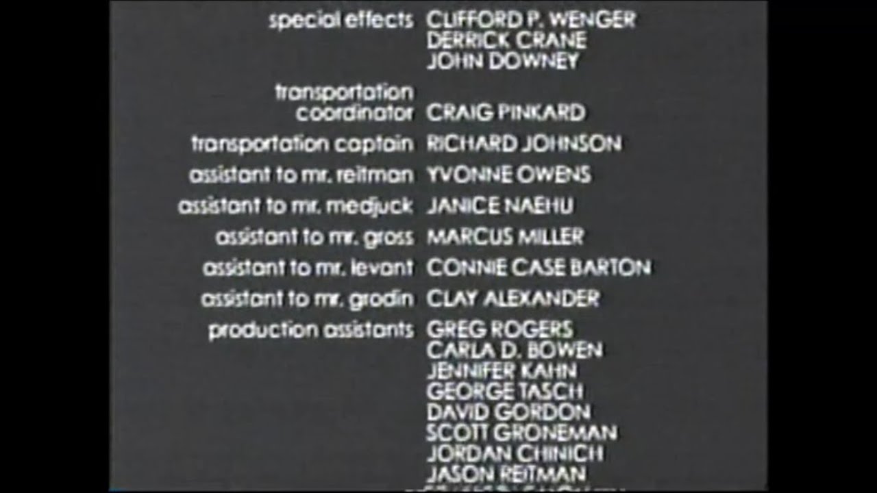 Beethoven (1992) End Credits (TBS 2006) - YouTube