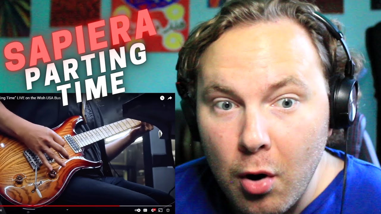 Sapiera performs "Parting Time" LIVE on the Wish USA Bus - REACTION ...