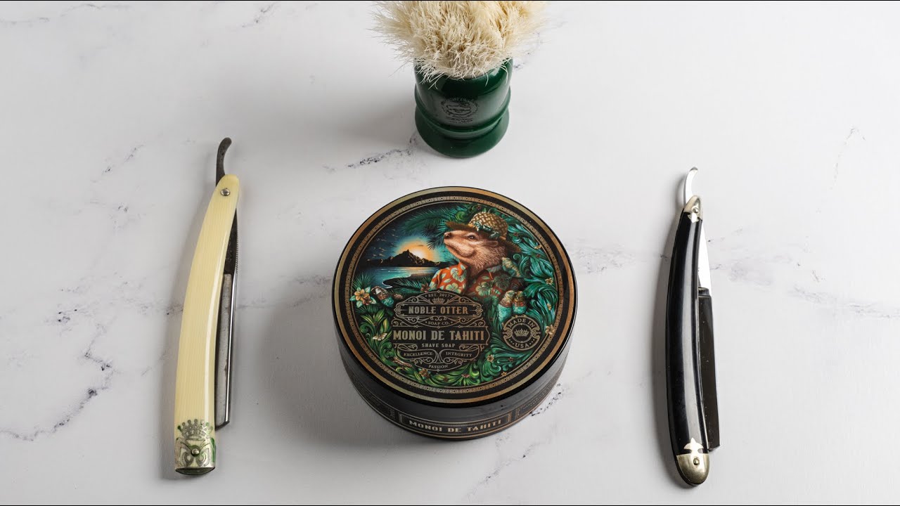 Shave Test - ERN & Genco Razors - Olympus & Vermont Grey Edges - Monoi ...