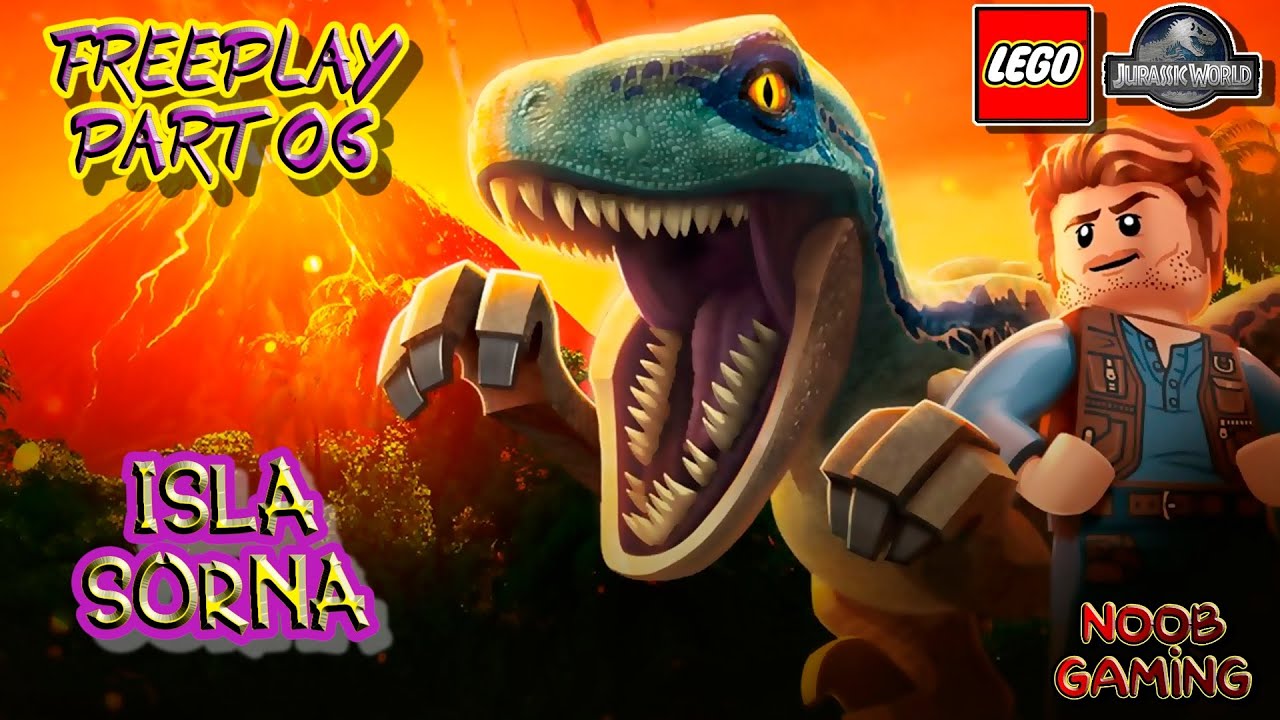 LEGO Jurassic World | Free Play | Isla Sorna | ALL MINI KITS | 100% ...