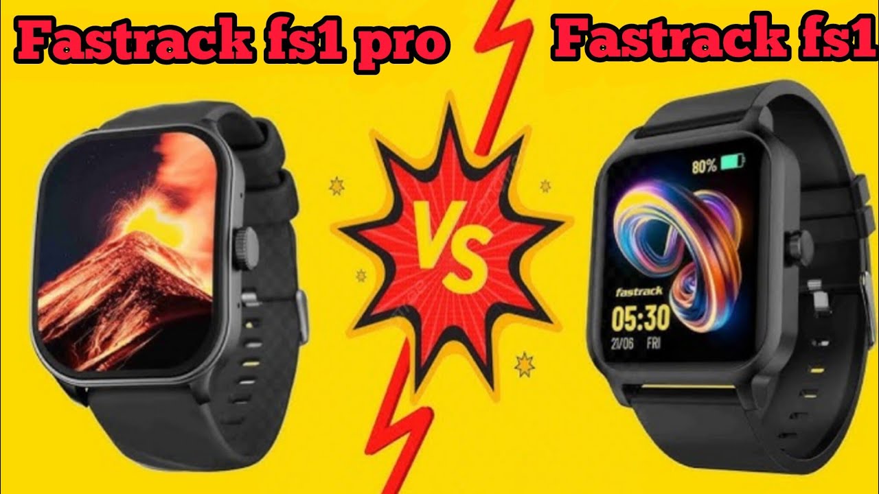 Fastrack revolt Fs1 pro VS Fastrack revolt Fs1 || 50% Discount On Both ...