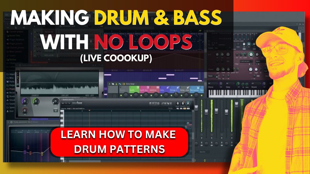 Making Jungle Drum & Bass From Scratch (NO DRUM LOOPS!) - YouTube