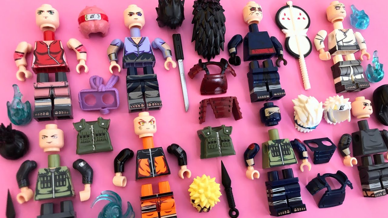 Lego Naruto Shippuden Ultimate | Sasuke, Kakashi, Uchiha Madara ...