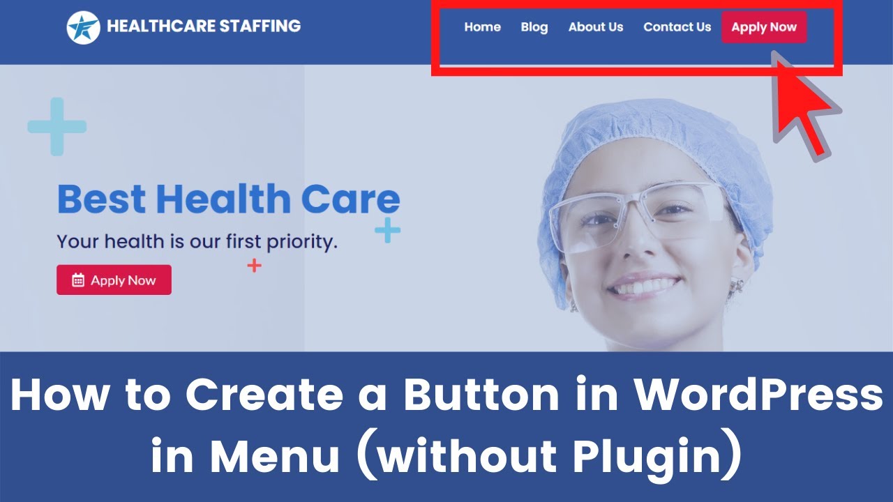 How To Create A Button In WordPress In Menu WordPress Menu How To Create A Button In WordPress In Menu WordPress Menu