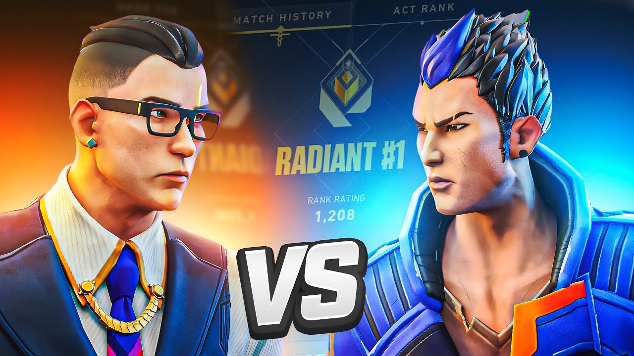 I challenged the #1 RADIANT to a 1v1... (NA) - YouTube