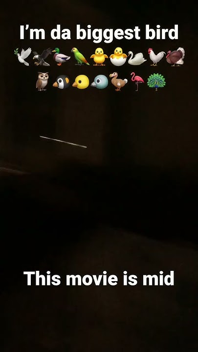 Im Da Biggest Bird Youtube