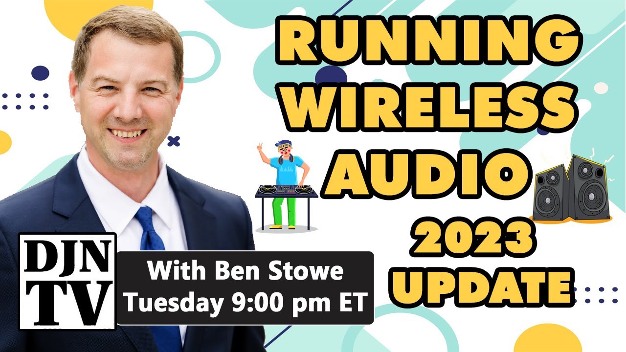 Running Wireless Audio 2023 Update on Tuesday Night With Ben Stowe on # ...