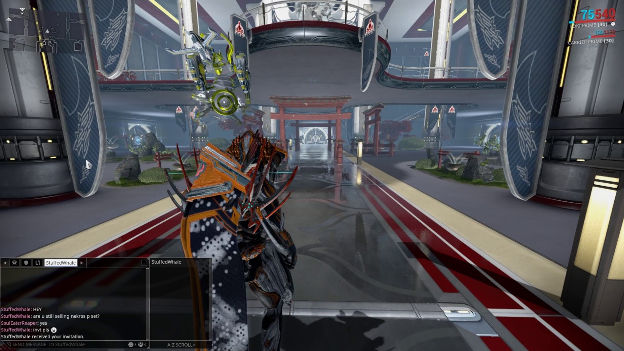 Warframe Guy wants to trade then goes offline - YouTube