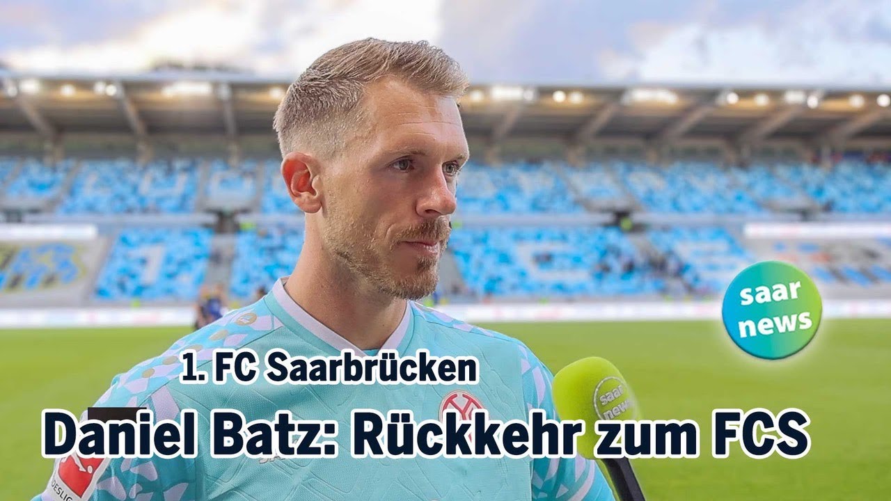 Daniel Batz: Rückkehr zum FCS - YouTube