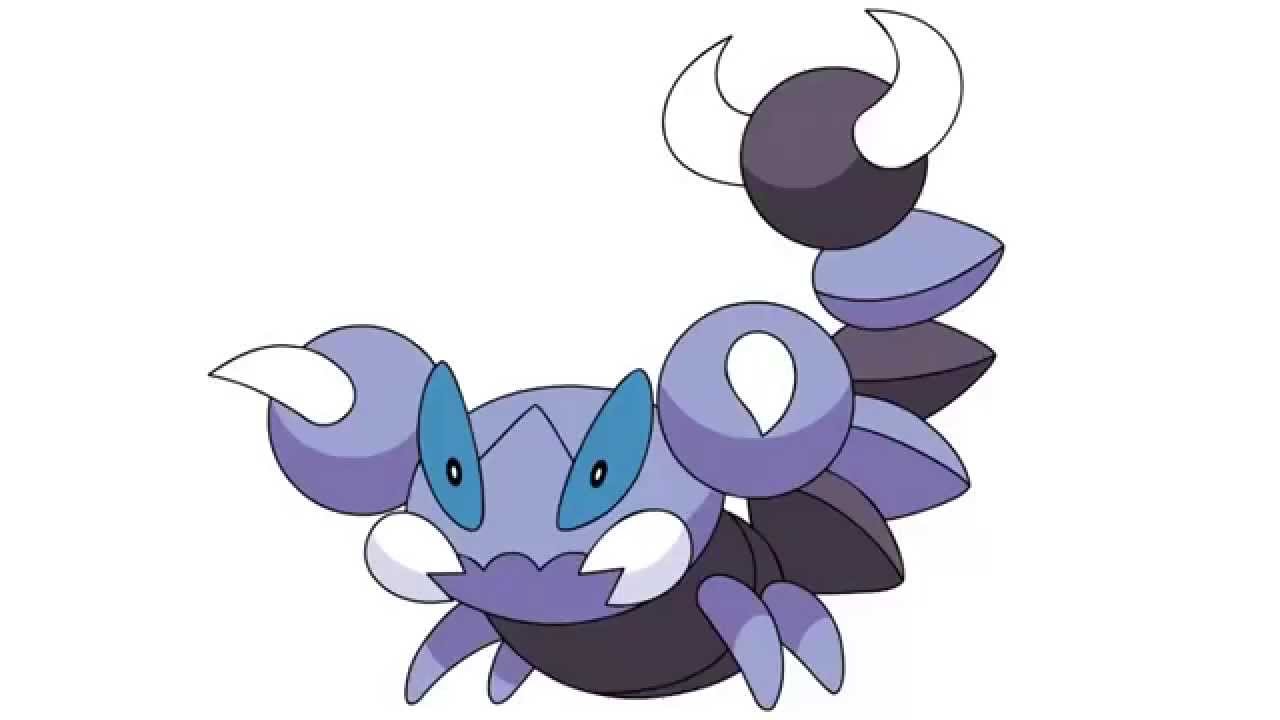 Pokemon Cries - Skorupi | Drapion - YouTube