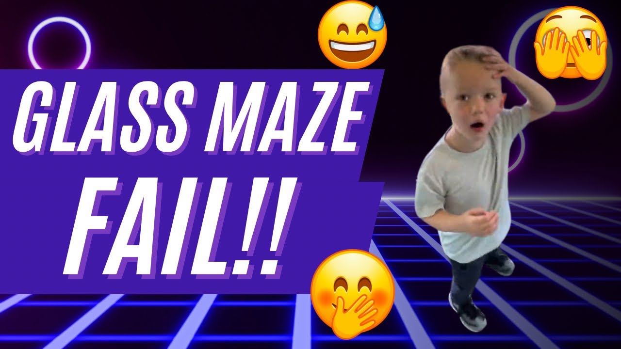 Charlie's Glass Maze Fail is the Funniest Thing You'll See Today - YouTube