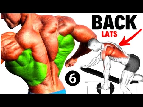 6 BEST EXERCISES FOR BIGGER BACK। BACK WORKOUT AT GYM FOR MEN। BACK ...
