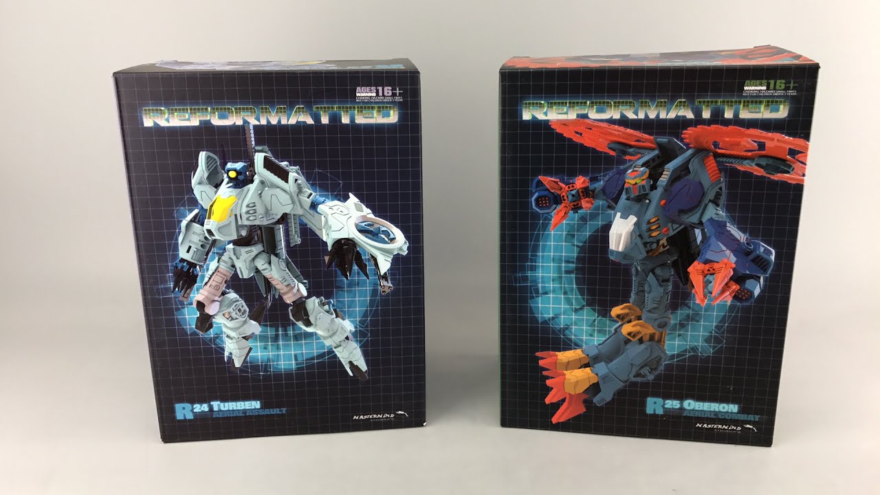Transformers Review: Mastermind Creations R24 Turben & R25 Oberon ...