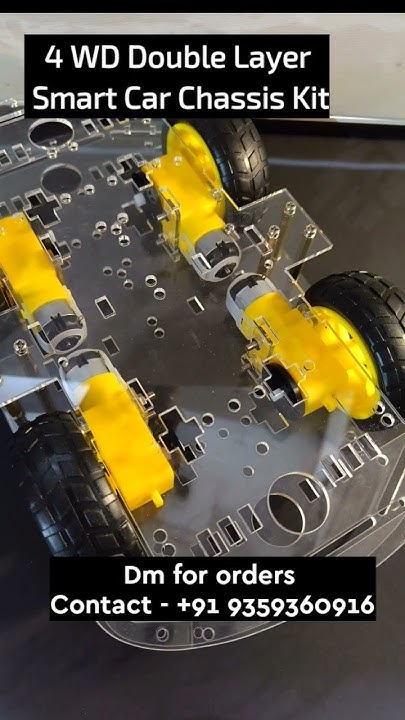 4 Wd Car Chassis Kit Arduino Arduinoproject Iot Shorts Arduinotutorials Unboxing Carkit