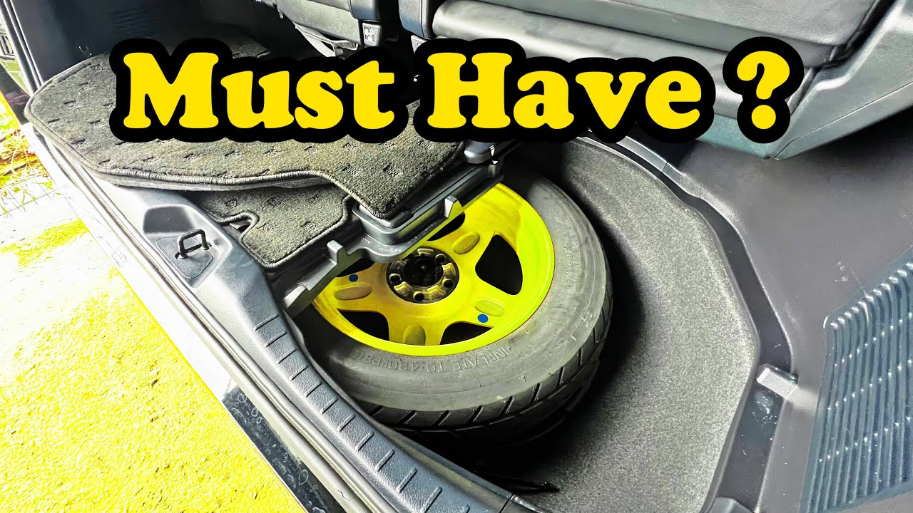 Spare Tire or Repair Kit ? [Toyota Alphard / Harrier] - YouTube