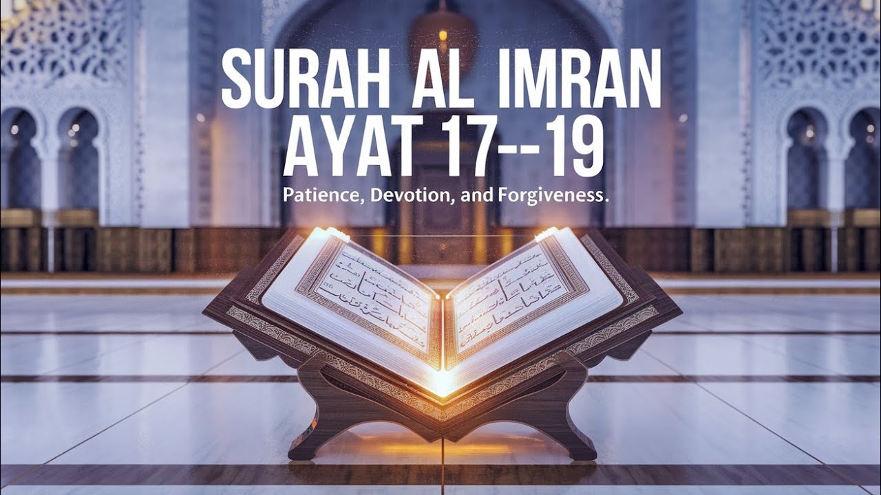 "Surah Al Imran Ayat 17-19 | Quran Tilawat with Translation - YouTube