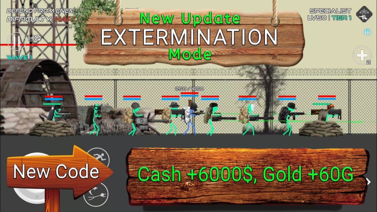 7th Reward Code & Update 10.2.0 - Stick Warfare Blood Strike - YouTube