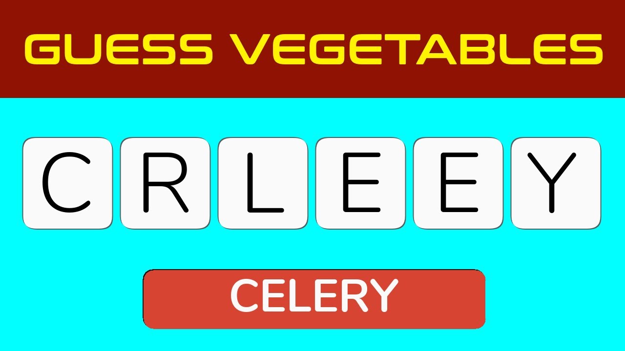Can You Unscramble These Words? Try the Word Scramble Quiz! - YouTube